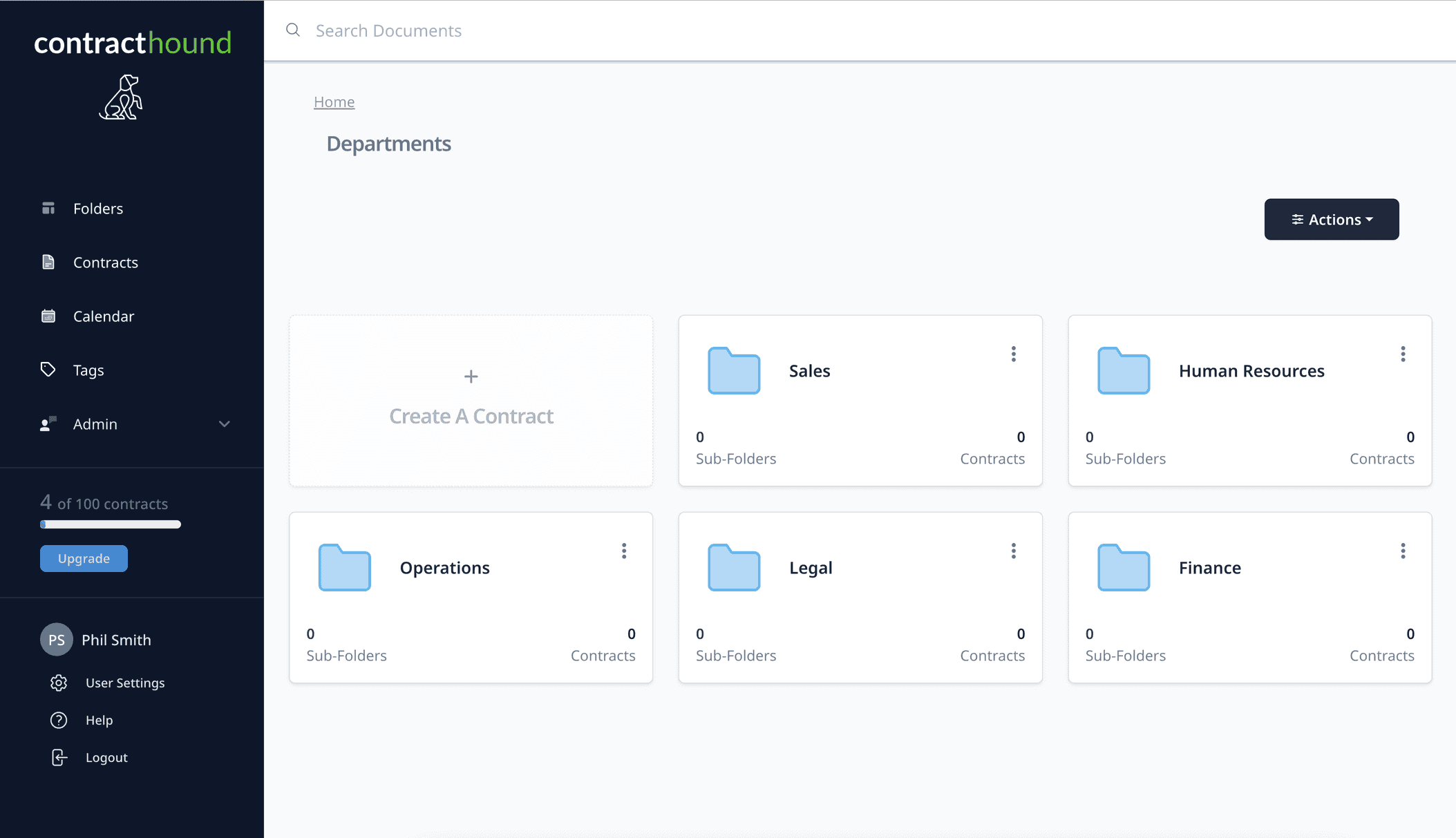 Simple Contract Software for SME's | ContractHound